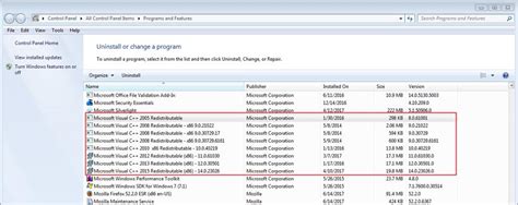 Should I Install All Visual C Redistributable In My Pc Microsoft Community