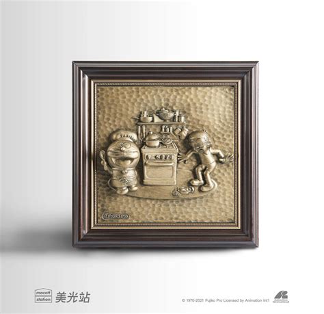 哆啦A夢藝術畫 C款 Macott Station 美光站