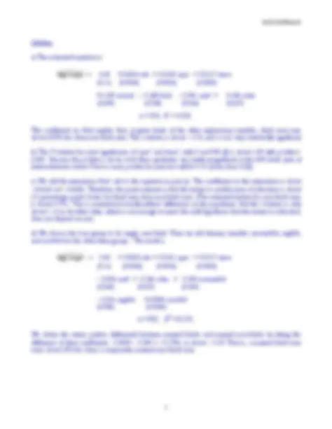 Assignment 3 Solutions Econometrics Winter 2006 Ecn 140 Assignments Introduction To