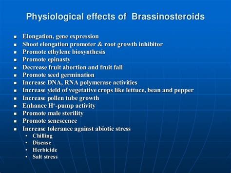 Brassinosteroids