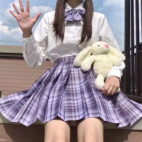 Japanese Pleated School Skirt