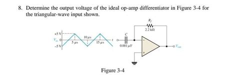 Answered 8 Determine The Output Voltage Of The… Bartleby