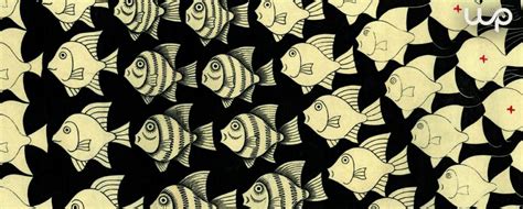 M C Escher Metamorphosis Border In Vinyl On Tnt Wall Paper Headquarter