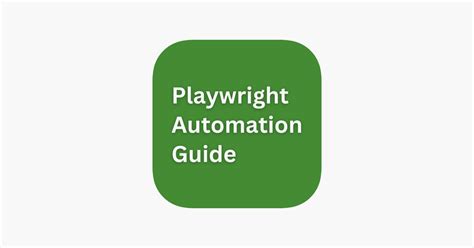 ‎playwright Automation Guide On The App Store