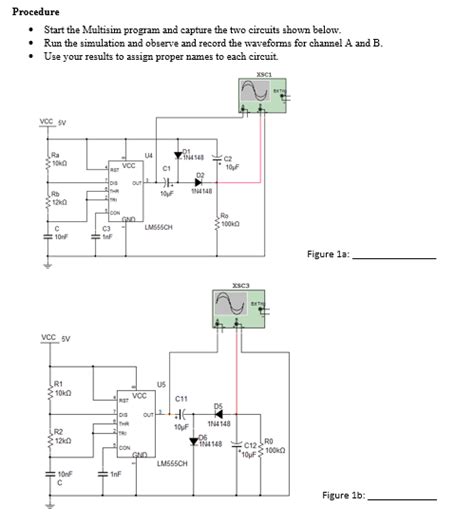 solved procedure start the multisim program and capture