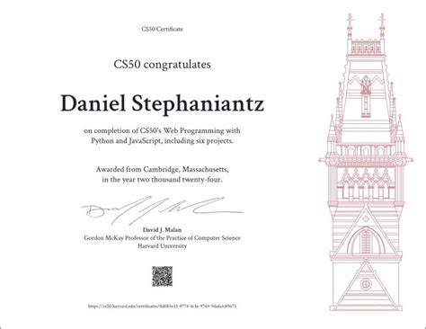 Daniel Set On Linkedin Webdevelopment Reactjs Python Real Cs50
