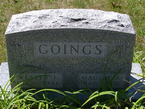 Wesley Jackson Goings 1862 1946 Find A Grave Memorial