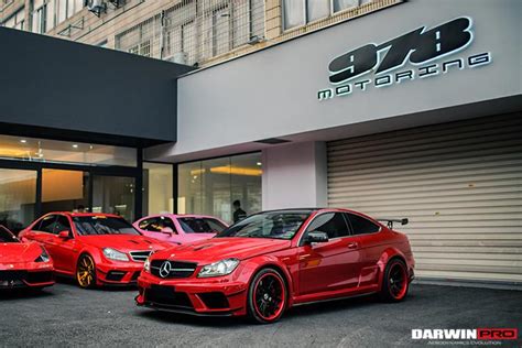 Darwinpro 2012 2014 Mercedes Benz W204 C63 Amg Coupe Bkss Style Wide F