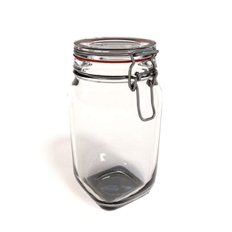 Glass Jar Big 3d Model Cgtrader