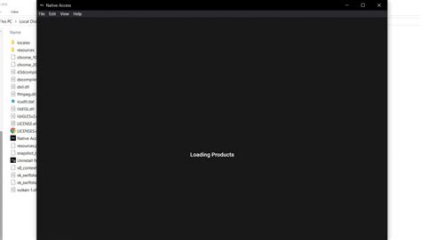 Native Access Stuck On Loading Products Native Access Community