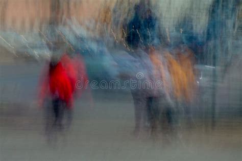 People ICM Stock Image Image Of Blur Technique Movement 346054683
