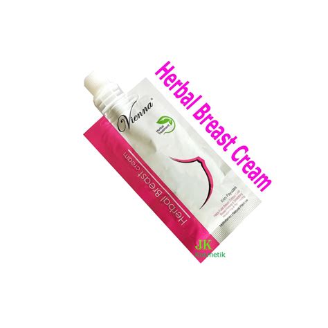 Jual Vienna Herbal Breast Cream Sachet Krim Pengencang Payudara 30ml