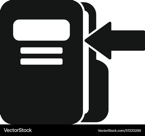 Exit Icon With Arrow Royalty Free Vector Image