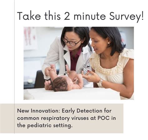 Rapid Poc Test For 3 Pediatric Respiratory Viruses Quick Survey