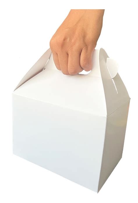 30 Cajas Cartón Boxlunch Lonchera Cajita Mediana Dulces INKVASOR