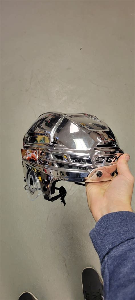 Chrome Medium Ccm Super Tacks X Helmet Sidelineswap