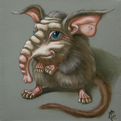 Friend Of Elephant Mouse Painting By Victor Molev Fine Art America