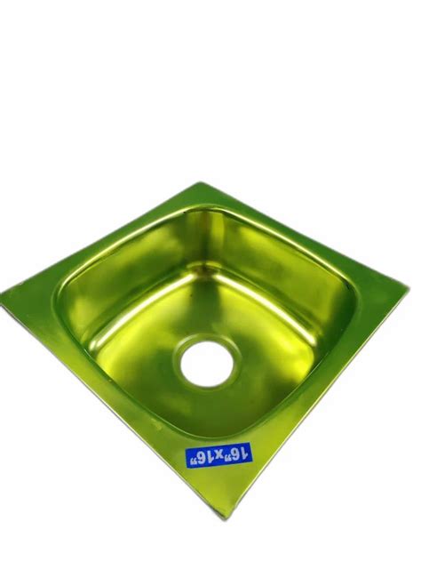Stainless Steel Kitchen Sinks Sink Type Single Bowl Sink At Rs 650 In