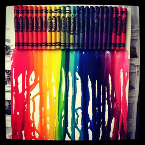 A Beautiful Mess Crayon Art