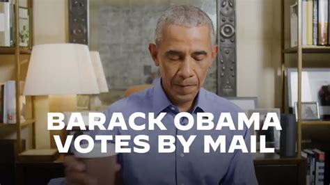 Dans une vidéo Barack Obama explique comment voter par correspondance