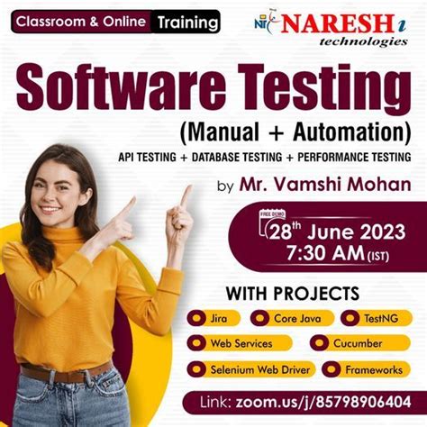 Naresh I Technologies On Linkedin Selenium Manual Automation