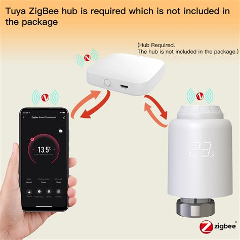 Tuya Trv Thermostat Wifi Zigbee3 0 Radiator Actuator Valve Smart Programmable Temperature