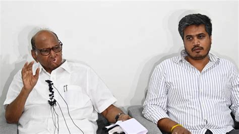 Pawars Grandnephew Rohit Ready For Bigger Role In Ncp Hindustan Times