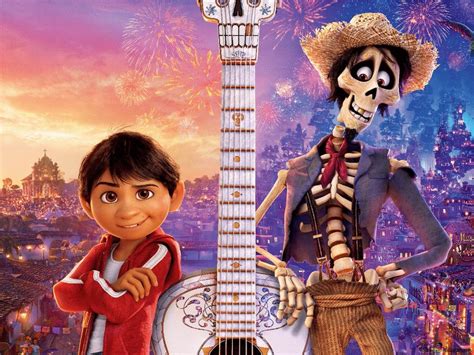 Coco Animation Characters And Guitar One Of The Best Animated Movies Hd Wallpaper Download