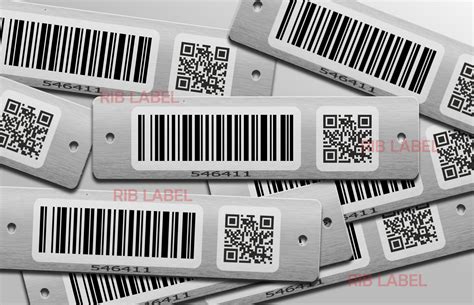 Asset Tracking Label Serial Number Barcode Labels Rui