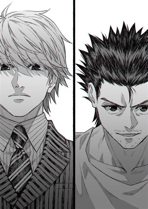 Pariston Hill And Ging Freecss Hunter X Hunter Drawn By Sss14sana