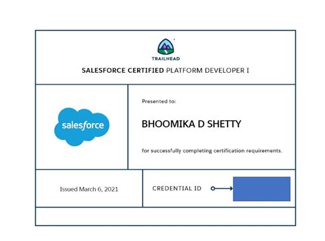 Bhoomika Shetty On Linkedin Salesforce Salesforcedevelopers Pd1 Platformdeveloper