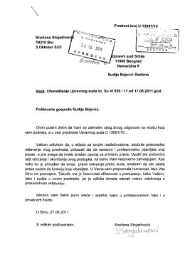 Izjava O Odricanju Od Prava Na Naknadu U Godini