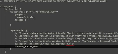 Error During Build Gradle Project Unity Engine Unity Discussions