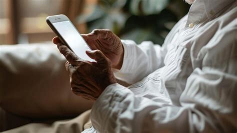 Premium Photo Implementing Remote Monitoring Devices For Elderly Care Ai Generated Illustration