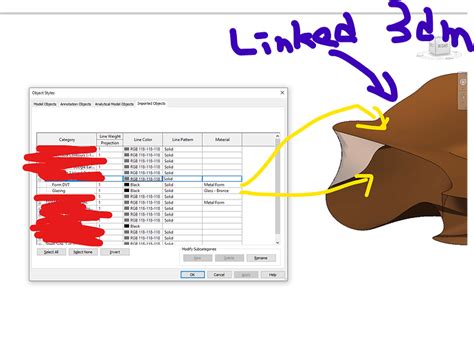 Importing Linked Cad From Revit To Rhino Revit Mcneel Forum