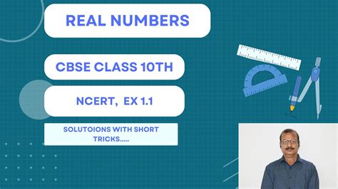 Class 10 Mathematics Cbse Real Numbers Chapter 1 Ncert Ex 11 Real Number Questions Youtube
