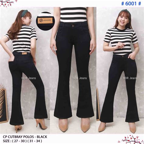 Jual HW Cutbray Jeans Celana Cutbray Strecht Wanita Celana Cutbray Panjang Cutbray Jeans