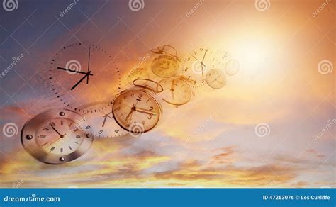 El Tiempo Vuela Foto De Archivo Imagen De Principio 47263076