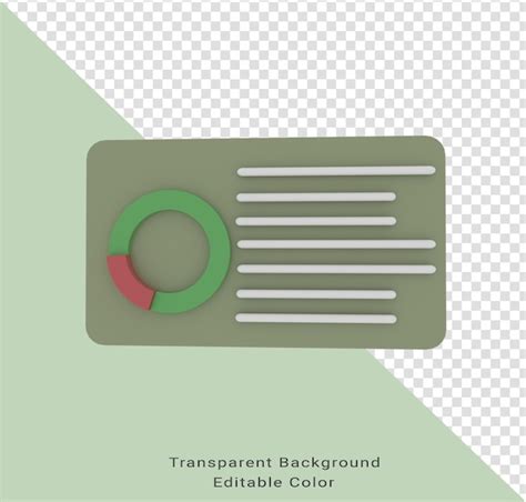 Progresso Mínimo Da Ilustração 3d Gráfico De Pizza Planejamento E