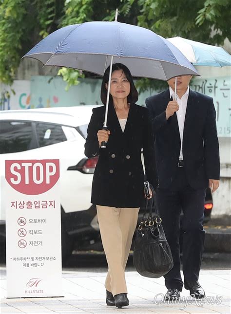이진숙 방송통신위원회 위원장 후보자 청문회 준비 사무실 출근 오마이포토