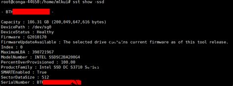 Intel企业级ssd固件缺陷升级（已经是最新版本） 进城务工人员小梅