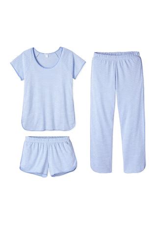 Lake Pima Cotton Pajamas Hydrangea Pajama Bundle