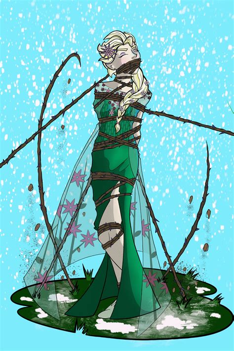 Disney Bound Frozen Fever Elsa Bound And Gagged By Theboundartist90 On