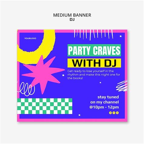 Free Psd Dj Music Template Design