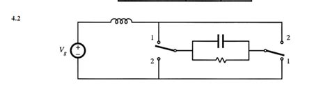 Solved In Problems To The Input Voltage Y Is Dc And Chegg
