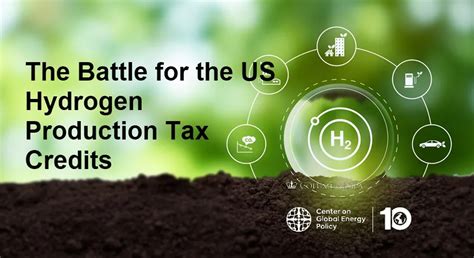 The Battle For The Us Hydrogen Production Tax Credits