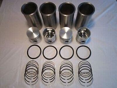 Case Dc D Cc C Sleeve And Piston Kit 4 Inch Flat Pistons Tractor