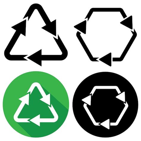 Premium Vector Recycle Icon Vector