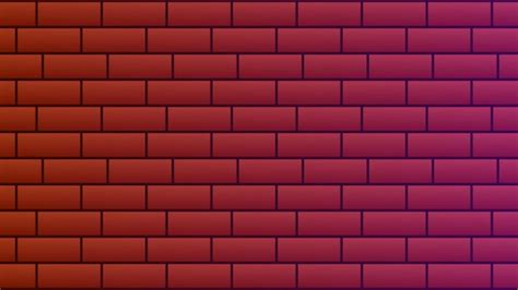 Premium Vector Illustration Of Red Brick Wall Background