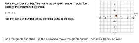 Solved Plot The Complex Number Then Write The Complex
